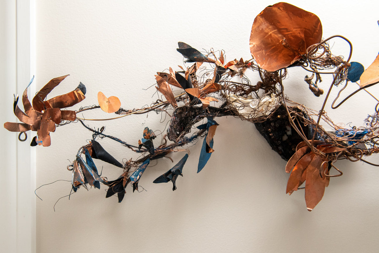 Installed Vine Pair – Susan Freda Studios