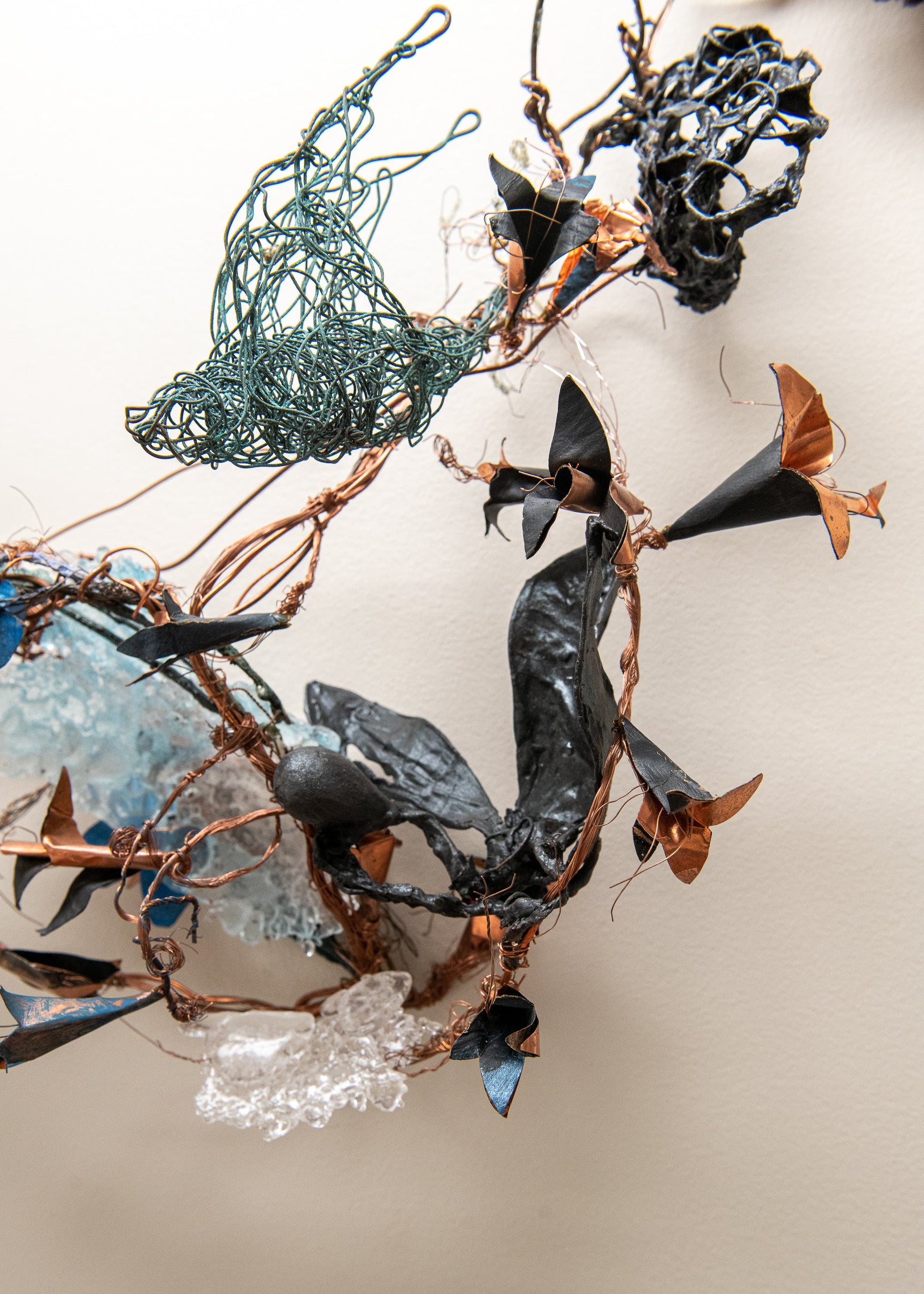 Installed Vine Pair – Susan Freda Studios