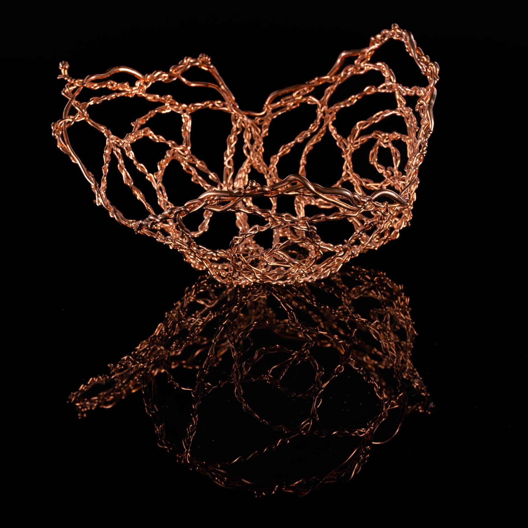Copper Chains Vessel – Susan Freda Studios