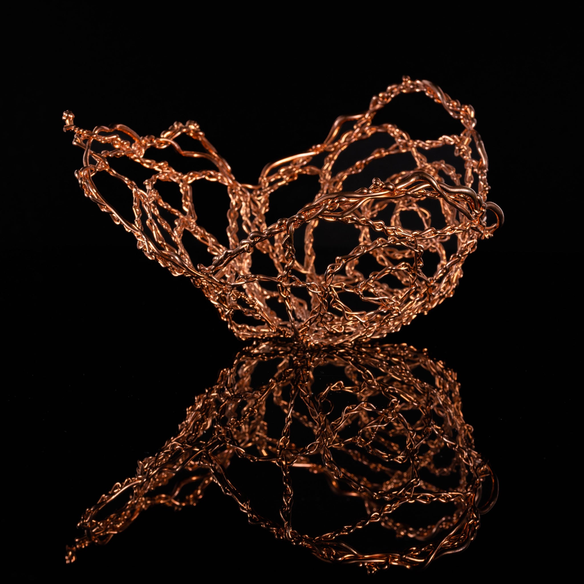 Copper Chains Vessel – Susan Freda Studios
