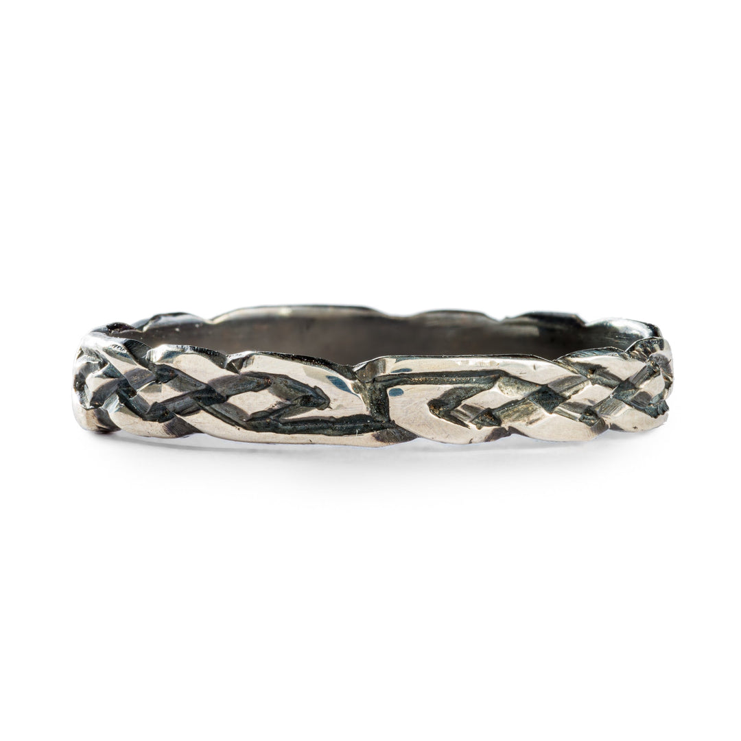 Sterling Silver Braid Ring – Susan Freda Studios