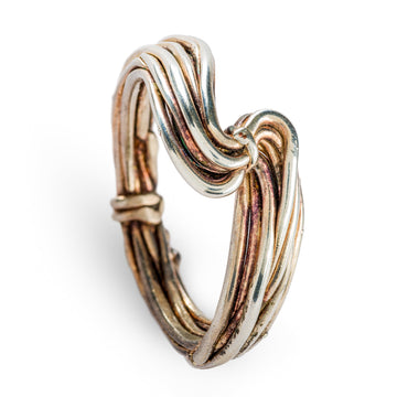 Multi Strand Wave Ring – Susan Freda Studios