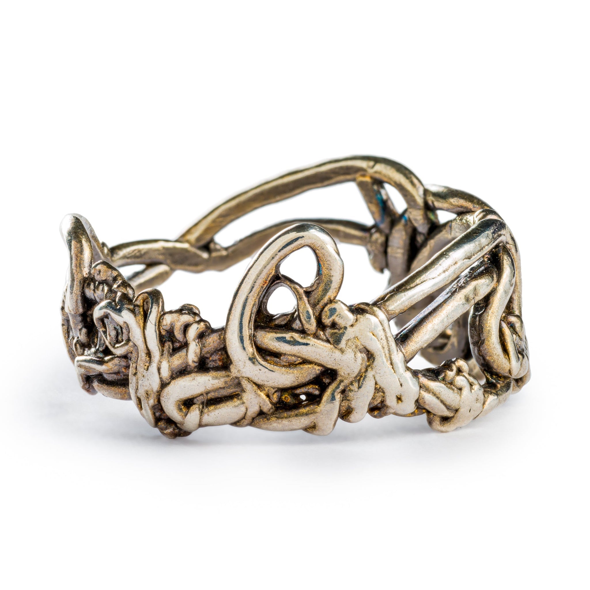 Silver Tangle Ring – Susan Freda Studios