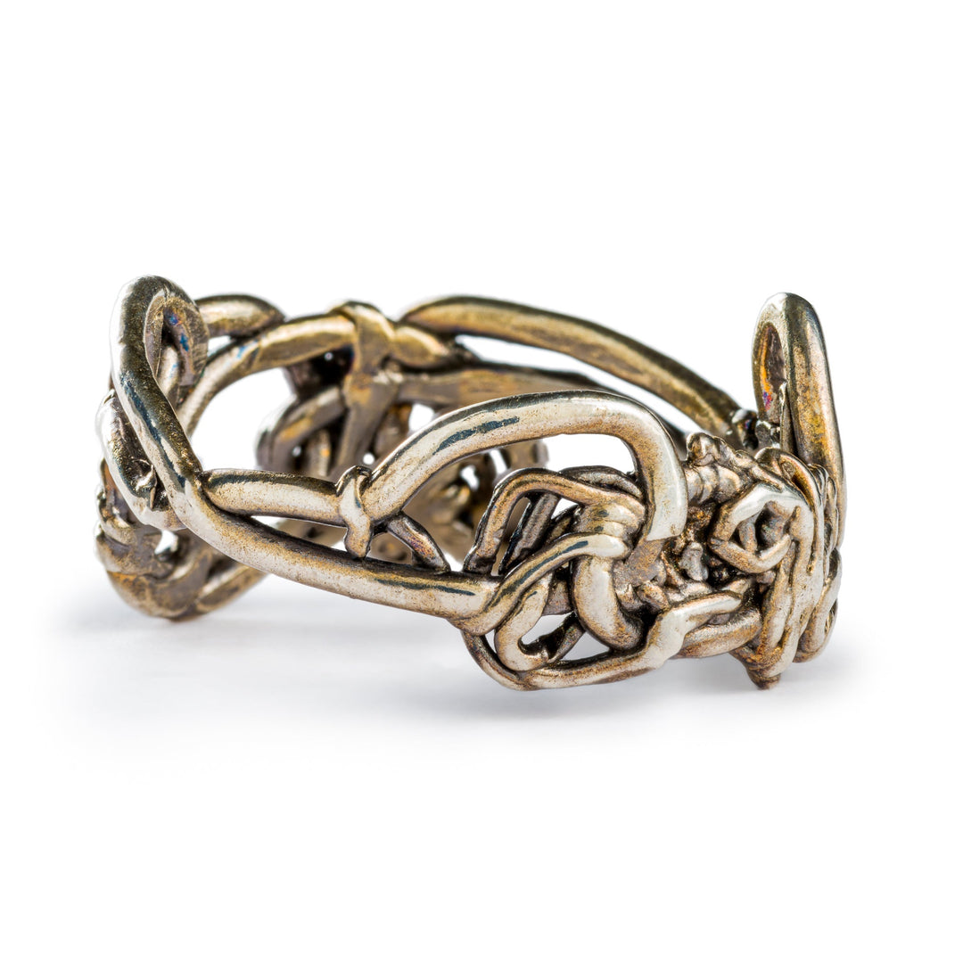 Silver Tangle Ring – Susan Freda Studios