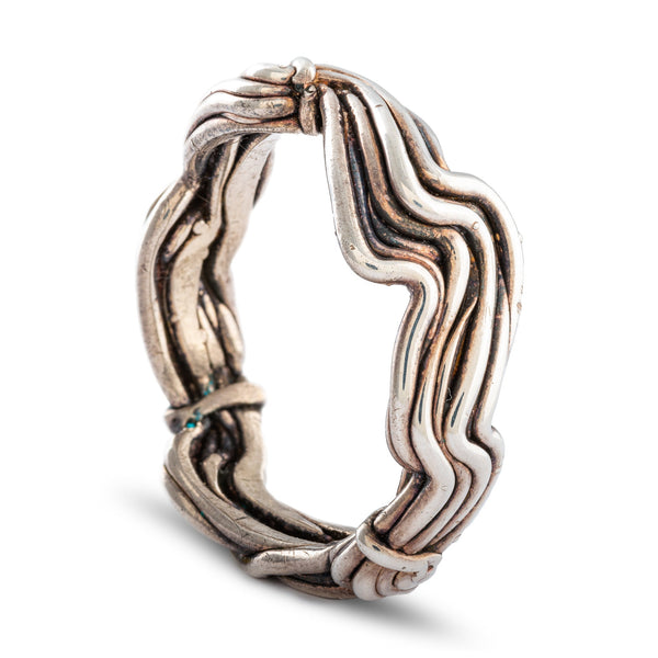 Silver Waves Ring – Susan Freda Studios