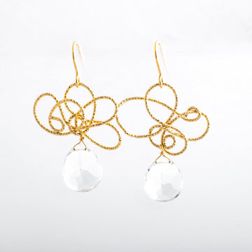 Quartz Knot Drops – Susan Freda Studios & Arn Krebs Arts