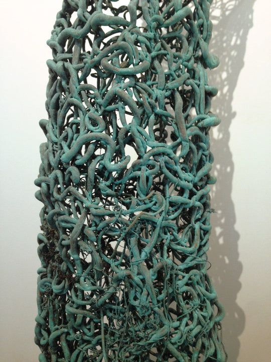 Large Scale Standing Green Copper Dress Sculpture ~ Cupre Standing Dre ...