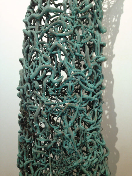 Large Scale Standing Green Copper Dress Sculpture ~ Cupre Standing Dre ...