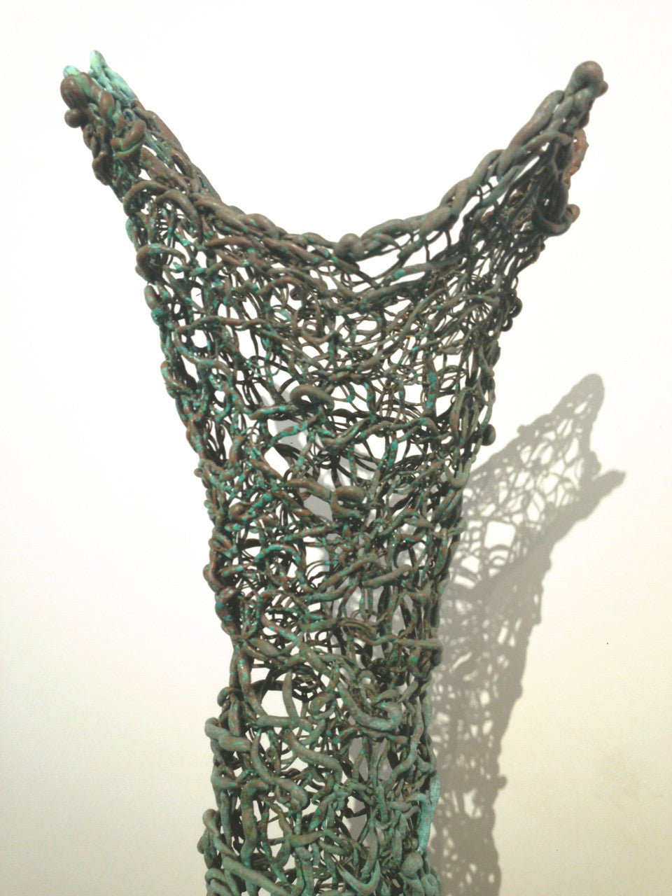 Large Scale Standing Green Copper Dress Sculpture ~ Cupre Standing Dre ...
